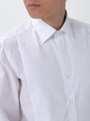 LUIGI BORRELLI Cotton Poplin Shirt