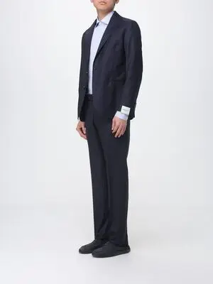 LUIGI BORRELLI Single-breasted Virgin Wool Suit