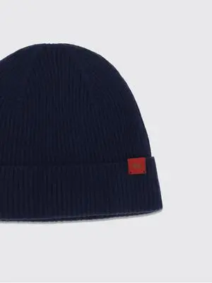 Kiton Ribbed Wool Beanie