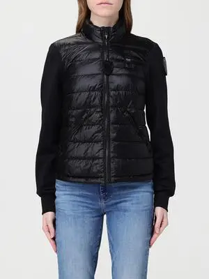 BLAUER. Padded Down Jacket With Zip Black
