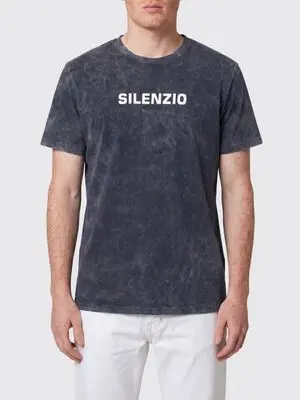 Aspesi Cotton T-shirt With Slogan - Navy