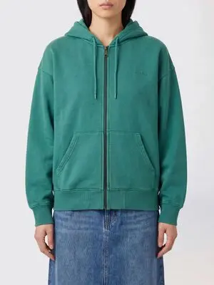 Carhartt Work In Progress Cotton Hoodie - Green