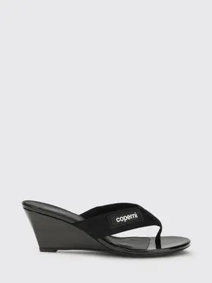 Coperni Neoprene Wedge Sandal - Black