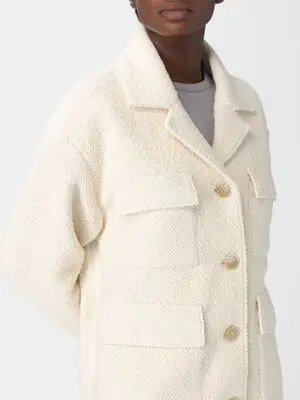 MASON'S Textured Jacket With Notched Lapel And Four Pockets