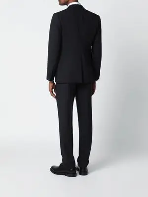 LARDINI Single-breasted Wool Blend Dress