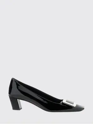 ROGER VIVIER Patent Court Shoes - Black