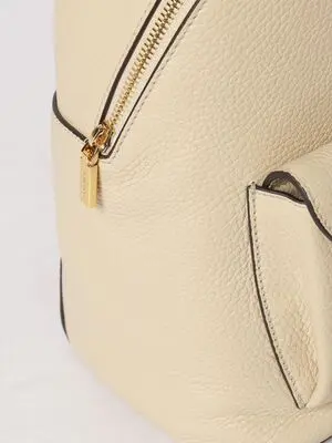 COCCINELLE Beat Generation Grained Leather Backpack - Sand
