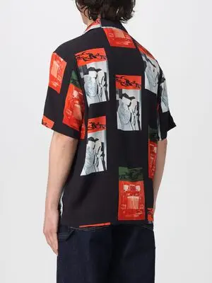 Carhartt Work In Progress Hamilton Printed Viscose Shirt - Black