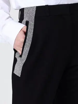 Coperni Tailored Trousers In Virgin Wool Blend With Glitter Ribbon