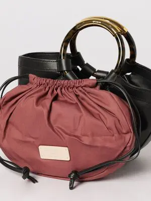 COCCINELLE Shell Small Leather Bag - Black