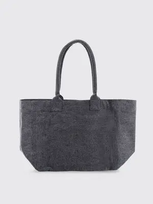 Isabel Marant Étoile Embroidered Logo Tote Bag - Black