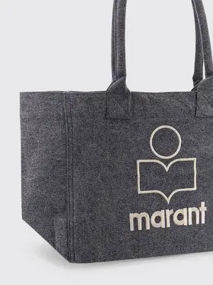 Isabel Marant Étoile Embroidered Logo Tote Bag - Black
