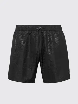 Philipp Plein Printed Polyester Swimsuit