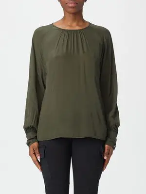 MASON'S Long Sleeve Gathered Blouse