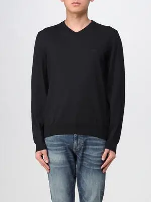 BOSS V-neck Fine Knit Jumper