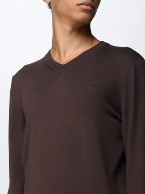 BOSS V-neck Pullover Jumper