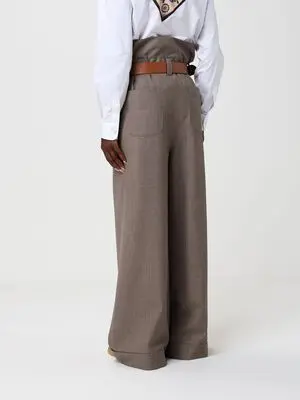 Moschino Wool Wide-leg Trousers