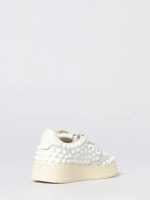 AUTRY Medalist Studded Leather Low Top Sneakers