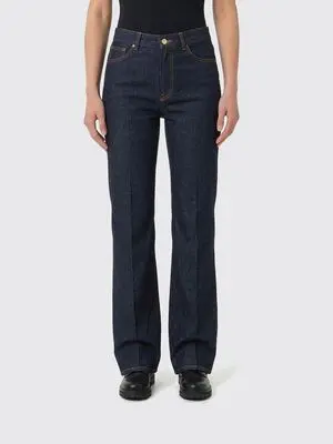 DONDUP Flared Cotton Denim Jeans - Blue