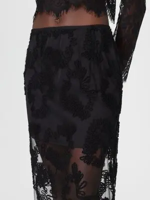 SIMONA CORSELLINI Lace Skirt