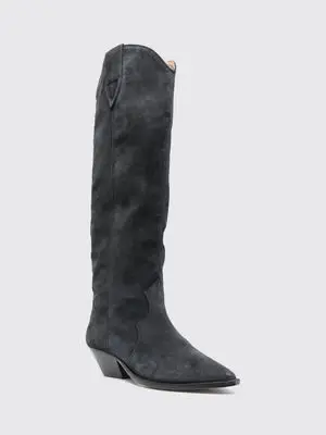 Isabel Marant Étoile Suede Knee-high Boots - Black