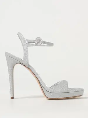 Casadei Heeled Sandals Colour - Silver