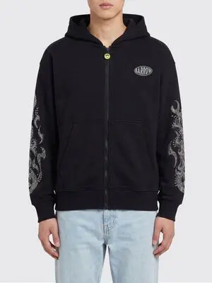 BARROW Logo Cotton Hoodie - Black