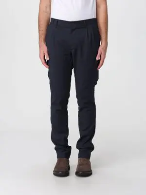 MASON'S Tailored Cargo Trousers - Navy