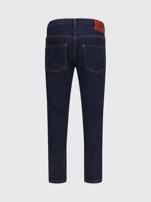 Dsquared2 Mid-rise Straight Fit Cotton Denim Jeans