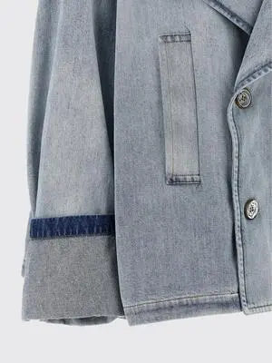 MAISON MARGIELA Double-breasted Denim Trench Coat