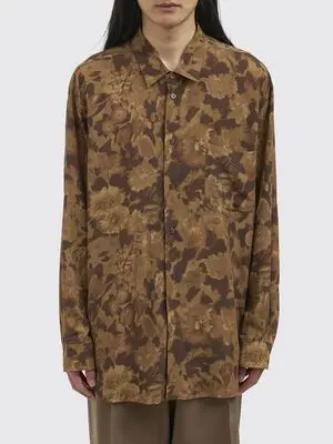 MAGLIANO Printed Viscose Shirt - Brown