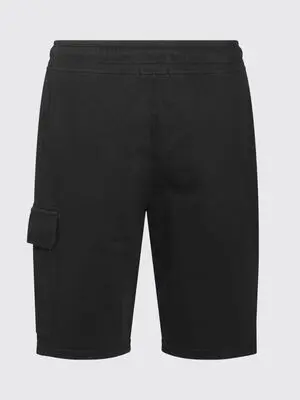 C.P. COMPANY Cotton Jogging Shorts - Black