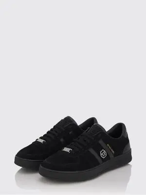 Philipp Plein Retro Rebel Suede Sneakers - Black