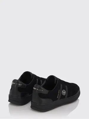 Philipp Plein Retro Rebel Suede Sneakers - Black