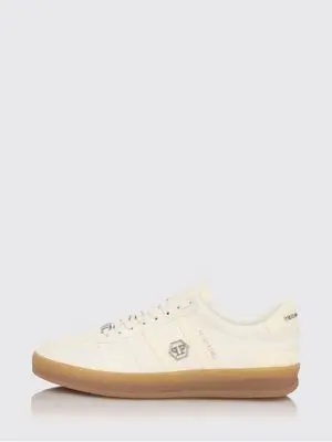 Philipp Plein Retro Rebel Suede Sneakers - White