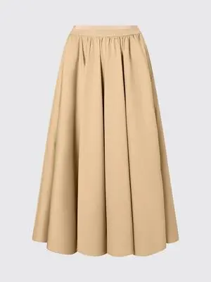 PATOU Pleated Cotton Skirt