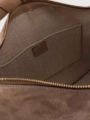Chloé Marcie Suede Bag - Beige