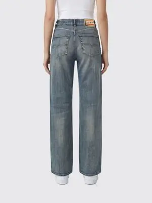 DIESEL® D-sent Wide Leg Jeans In Denim