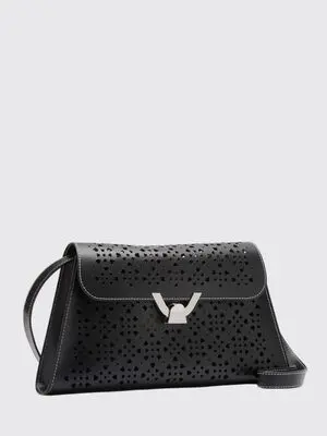 COCCINELLE Perforated Leather Crossbody Bag