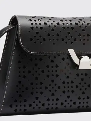 COCCINELLE Perforated Leather Crossbody Bag