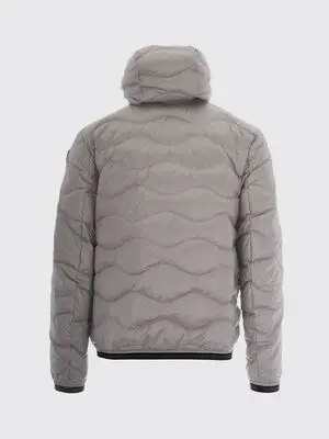 BLAUER. Quilted Padded Nylon Down Jacket - Grey
