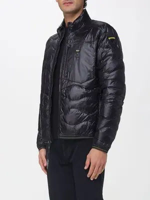 BLAUER. Padded Nylon Down Jacket - Black