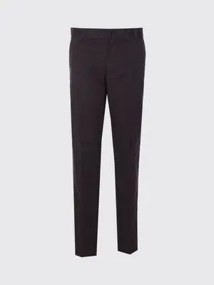 DIESEL® Tailored Straight Leg Trousers - Black