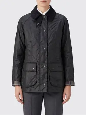 Barbour Waxed Cotton Beadnell Jacket - Black