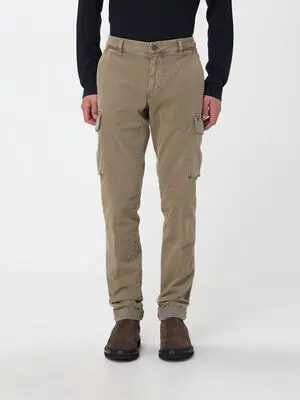 MASON'S Tailored Cargo Trousers - Beige