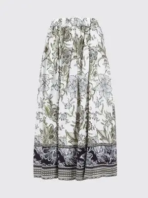 FAY Printed Viscose Skirt