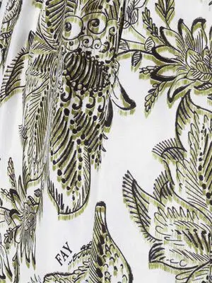 FAY Printed Viscose Skirt