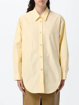 Khaite Collared Button-up Shirt - Yellow
