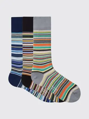 Paul Smith Striped Socks - Multicolor