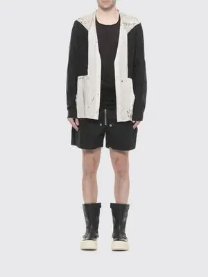Rick Owens Larry Fogpocket Printed Cotton Blend Shirt